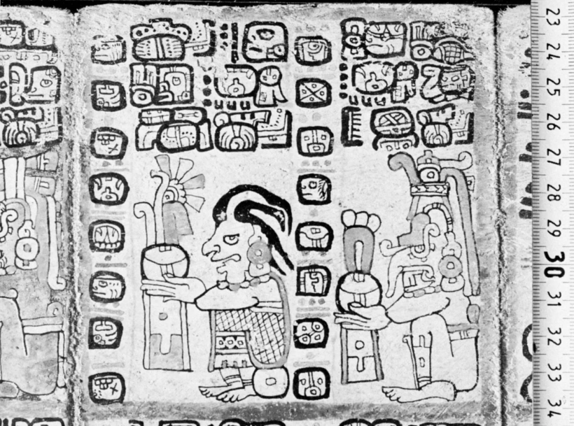 Spotify icon & Mayan pictographs – Interaction Design History Fall 2024